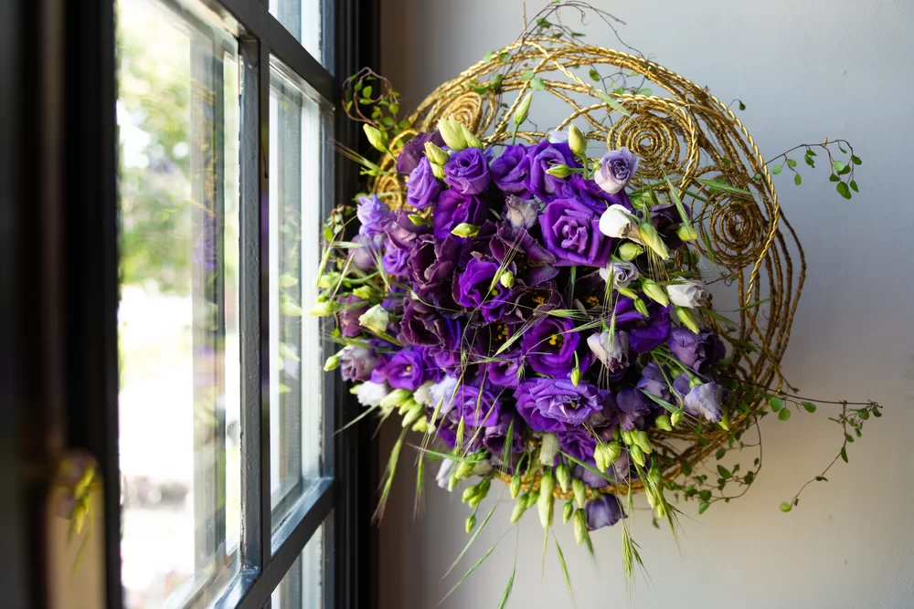 lisianthus minuet dark purple